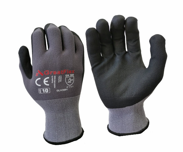 Nitrile Work Safety Gloves SupaFlex Maxiflex GreatFlex (Pack of 12,from ...